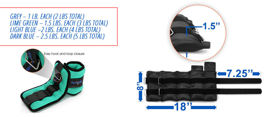 5 Best Ankle Weights 2018 - Review & Ultimate Buying Guide